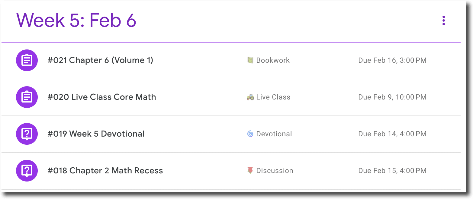 My Best Google Classroom Tip: Number Your Assignments