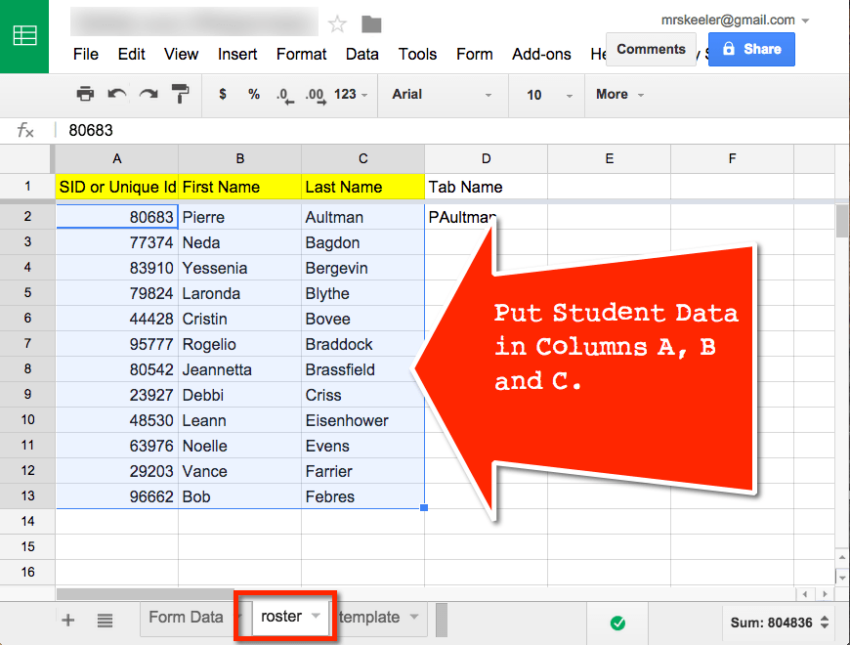 Google Forms: Streamline your Data with FilterRoster Script - Teacher ...