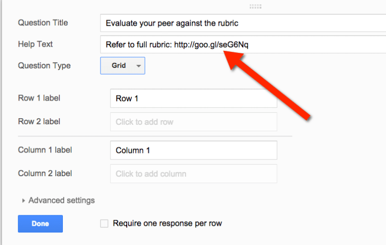 Google Forms: Creating a Rubric - Teacher Tech with Alice Keeler