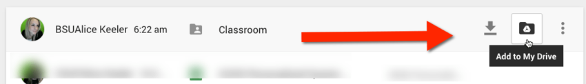 Google Classroom: Share Classroom Folder - Teacher Tech with Alice Keeler