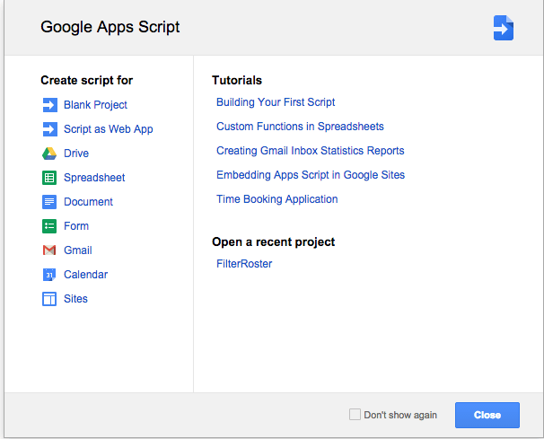 Google Apps Script Getting Started Teacher Tech