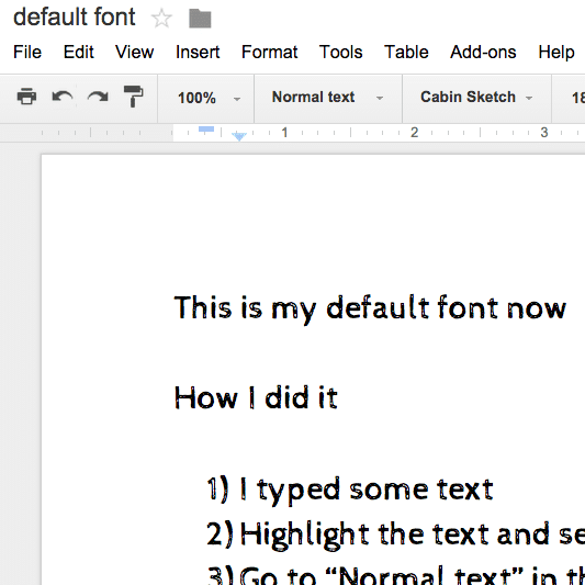 Krutopartners blogg se How To Set Default Font On Google Docs