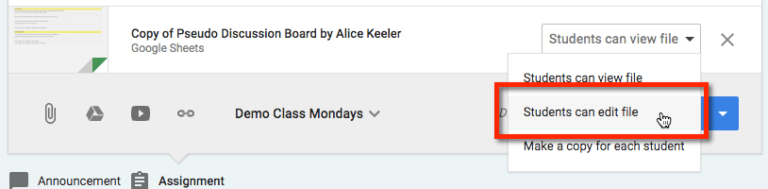 Google Classroom: Creating a Discussion Board - Teacher Tech with Alice ...