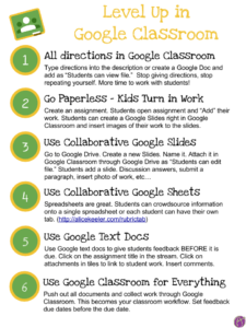 Google Classroom: 6 Tips to Level Up - Teacher Tech with Alice Keeler