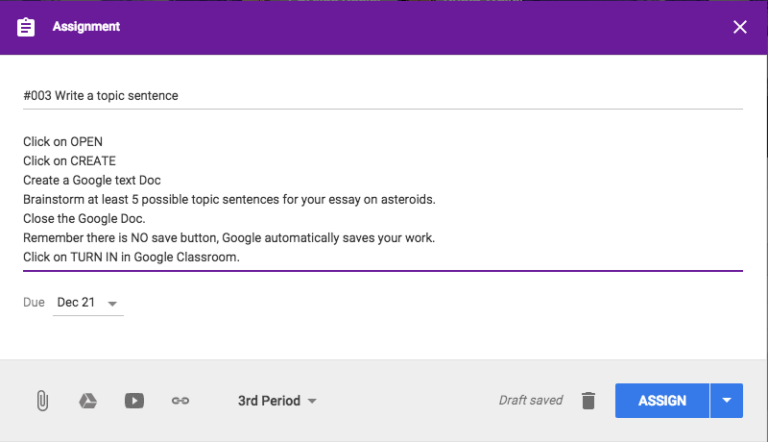 Google Classroom: What do Kids do First? - Teacher Tech with Alice Keeler