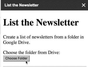 Google Drive: Make a List of Newsletters - Teacher Tech with Alice Keeler