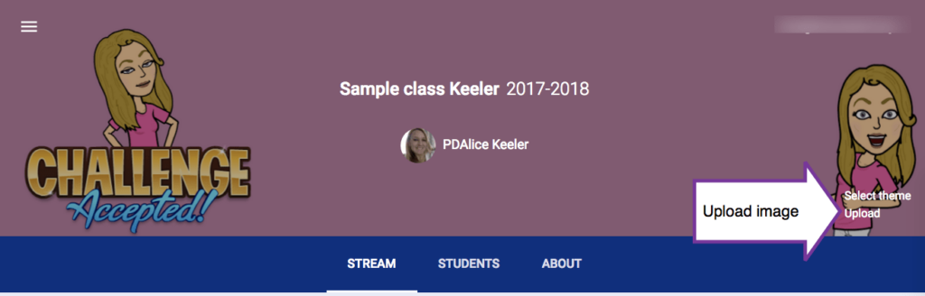 Google Classroom: Header Template - Teacher Tech with Alice Keeler