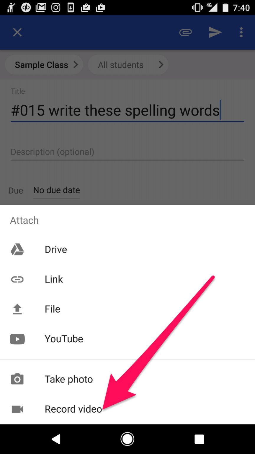 Google Classroom: Record Video Straight to Classroom - Teacher Tech ...