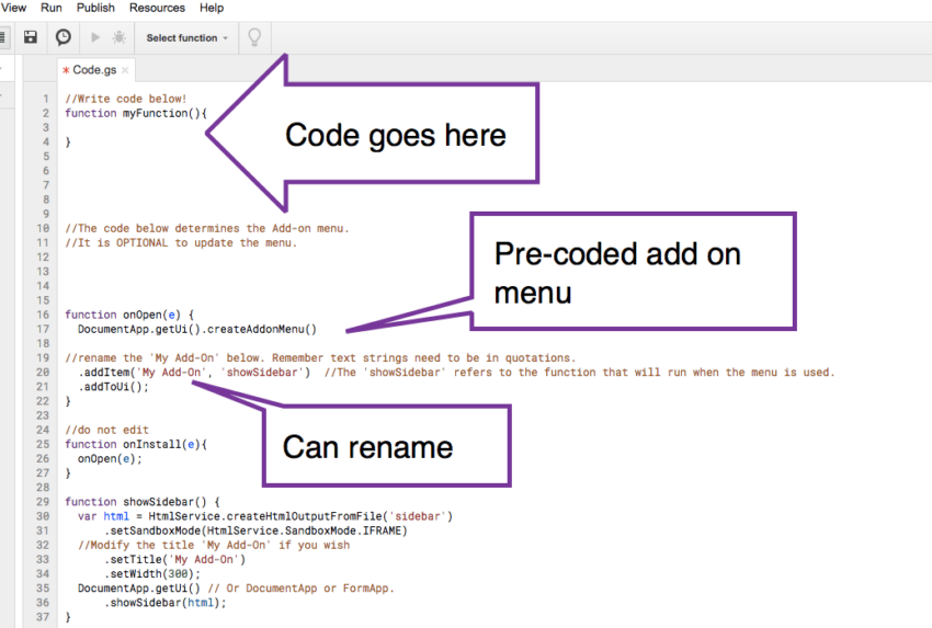 Kids Code: Add-On Template - Teacher Tech with Alice Keeler