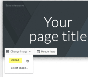 Google Sites Header Image Template - Teacher Tech with Alice Keeler