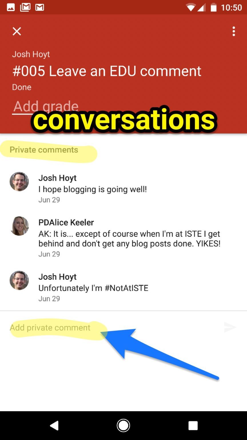 10 Mobile Google Classroom Tips - Teacher Tech with Alice Keeler