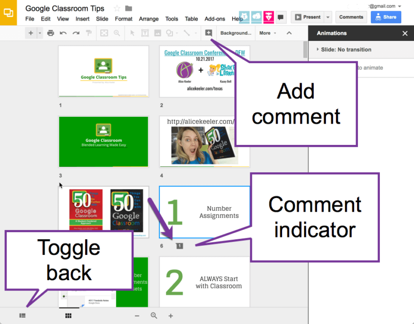 New! Google Slides: Grid View - Teacher Tech with Alice Keeler