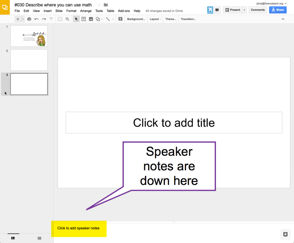 Google Slides: Find an Individual Student's Slide - Teacher Tech with ...