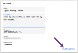 Google Calendar: Create a Curriculum Planning Calendar - Teacher Tech ...