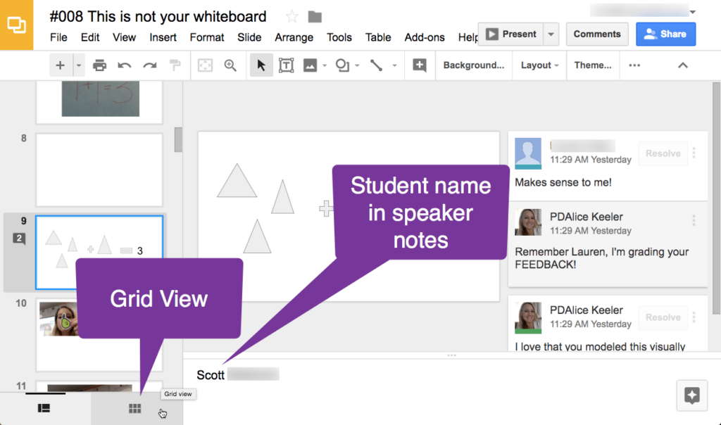 Google Slides: Watch Students Collaborate with Grid View - Teacher Tech ...