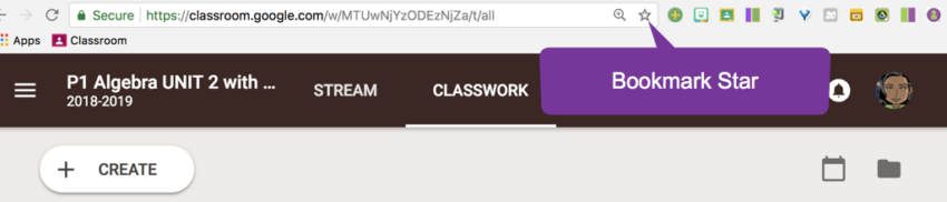 Back to Classwork Quickly - Google Classroom - Teacher Tech with Alice ...