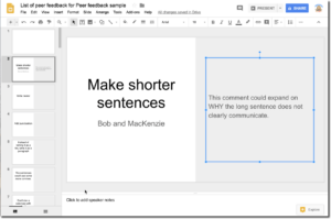 Teach Students How to Give Peer Feedback - Teacher Tech with Alice Keeler