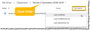 Google Classroom: Find the Google Drive Folder - Teacher Tech with ...
