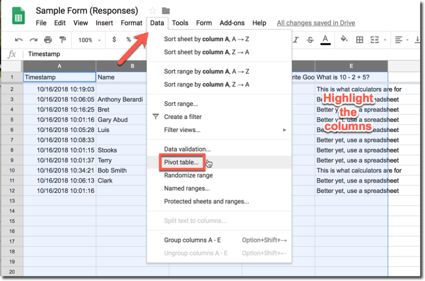 One Google Form for All Classes - Teacher Tech with Alice Keeler
