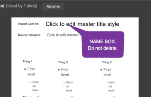 Create an Infographics Report Card - Teacher Tech with Alice Keeler