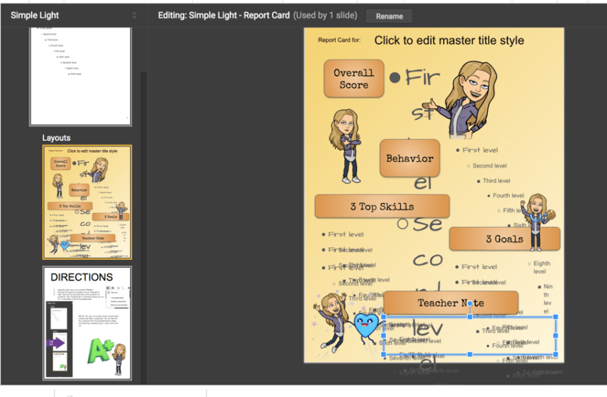 Create an Infographics Report Card - Teacher Tech with Alice Keeler