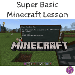 Super Basic Create A Minecraft Lesson Teacher Tech