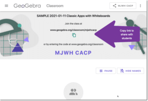 GeoGebra Classroom: Students Make Constructions - Teacher Tech with ...