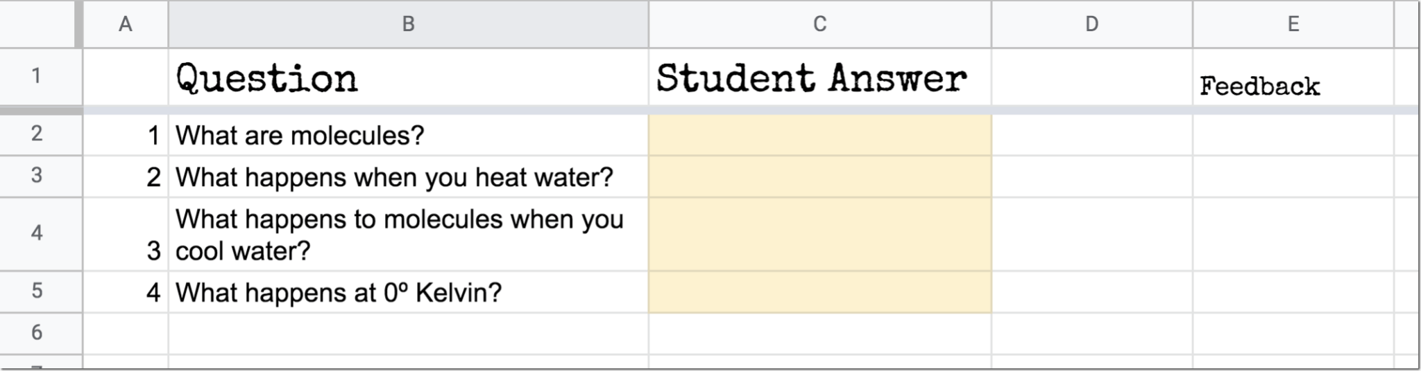 Make a Student Answer Sheet - Teacher Tech with Alice Keeler