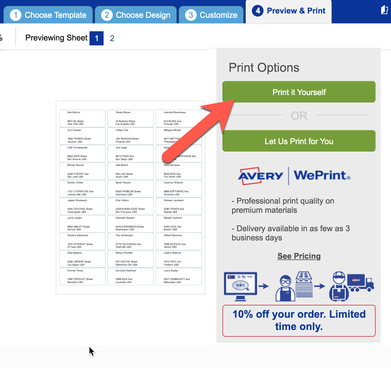 Free: Create Avery Address Labels in Google Docs
