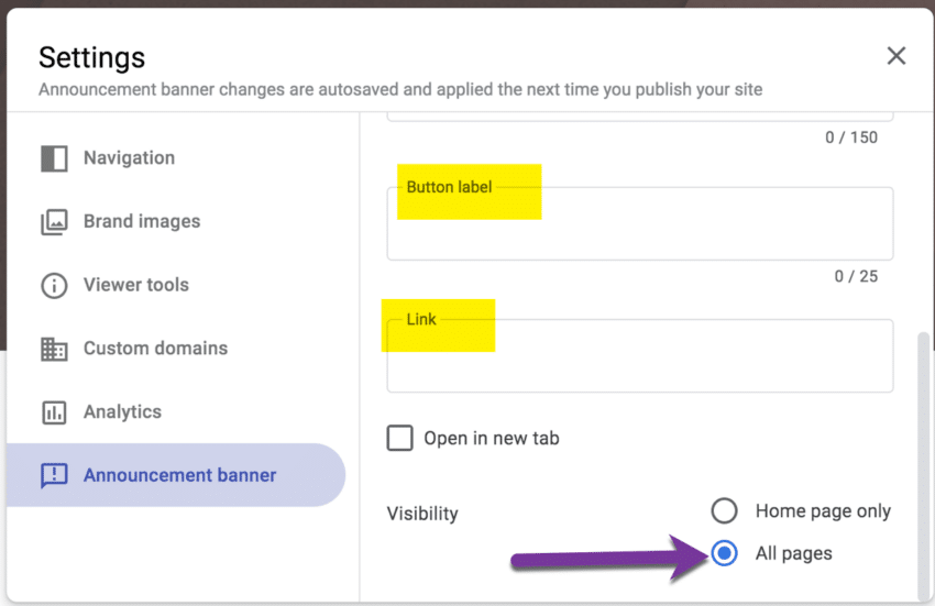 3 Settings to Try in Google Sites - Teacher Tech with Alice Keeler