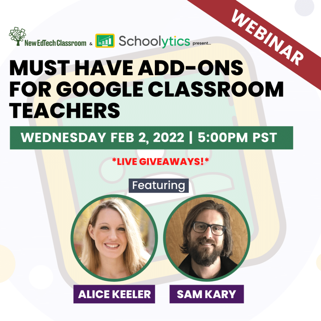 10+ Must Have Add-ons for Google Classroom Teachers - Teacher Tech with ...