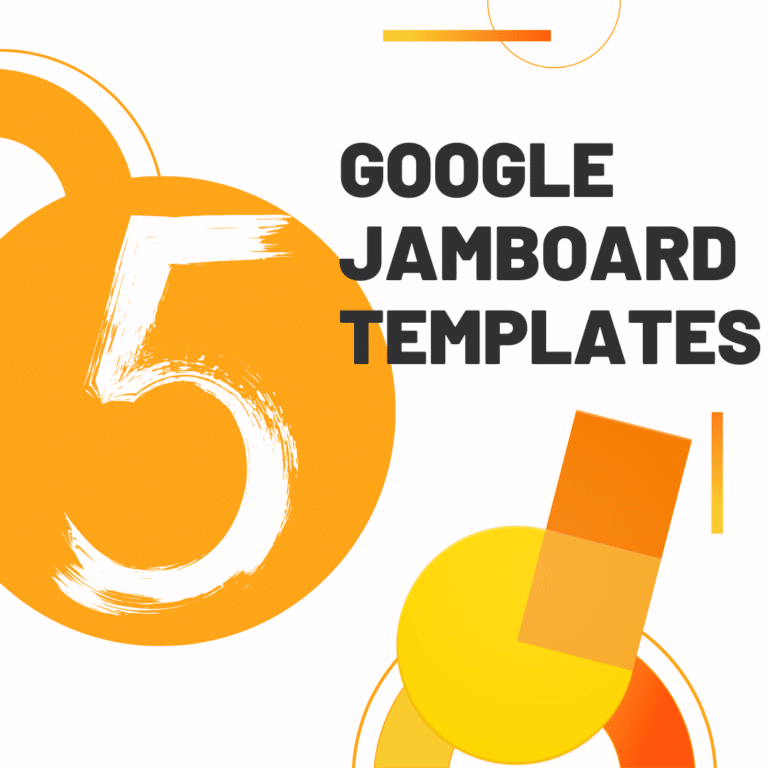 5 Google Jamboard Templates - Teacher Tech with Alice Keeler