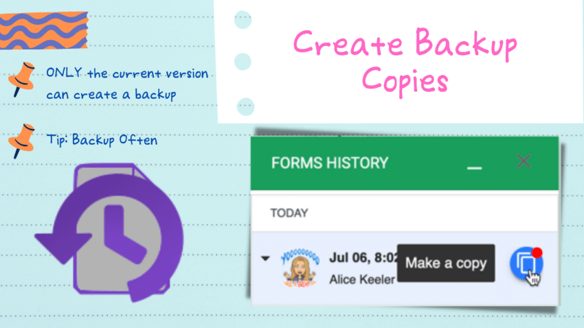 Google Forms History - Essential! - Teacher Tech with Alice Keeler