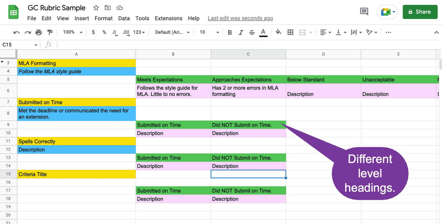 FASTER! Create Rubrics for Google Classroom - Teacher Tech with Alice ...