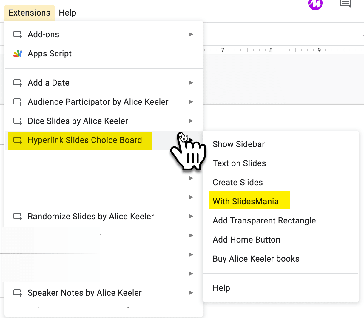 Slidesmania and Choice Boards - Teacher Tech with Alice Keeler