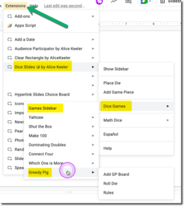 Let's Play Greedy Pig Game - Teacher Tech with Alice Keeler