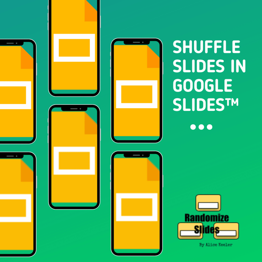 Save Time with Randomize Slides - Teacher Tech with Alice Keeler