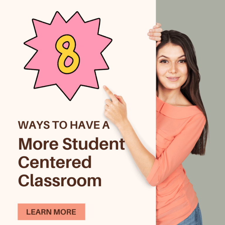 8 Ways to Have a More Student Centered Classroom - Teacher Tech with ...