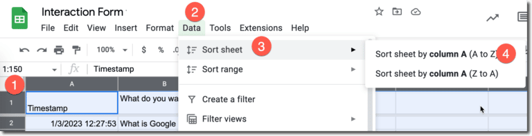 Sheets: Automating Sorting from Google Forms - Teacher Tech with Alice ...