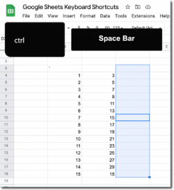 20 Most Important Keyboard Shortcuts for Google Sheets - Teacher Tech ...