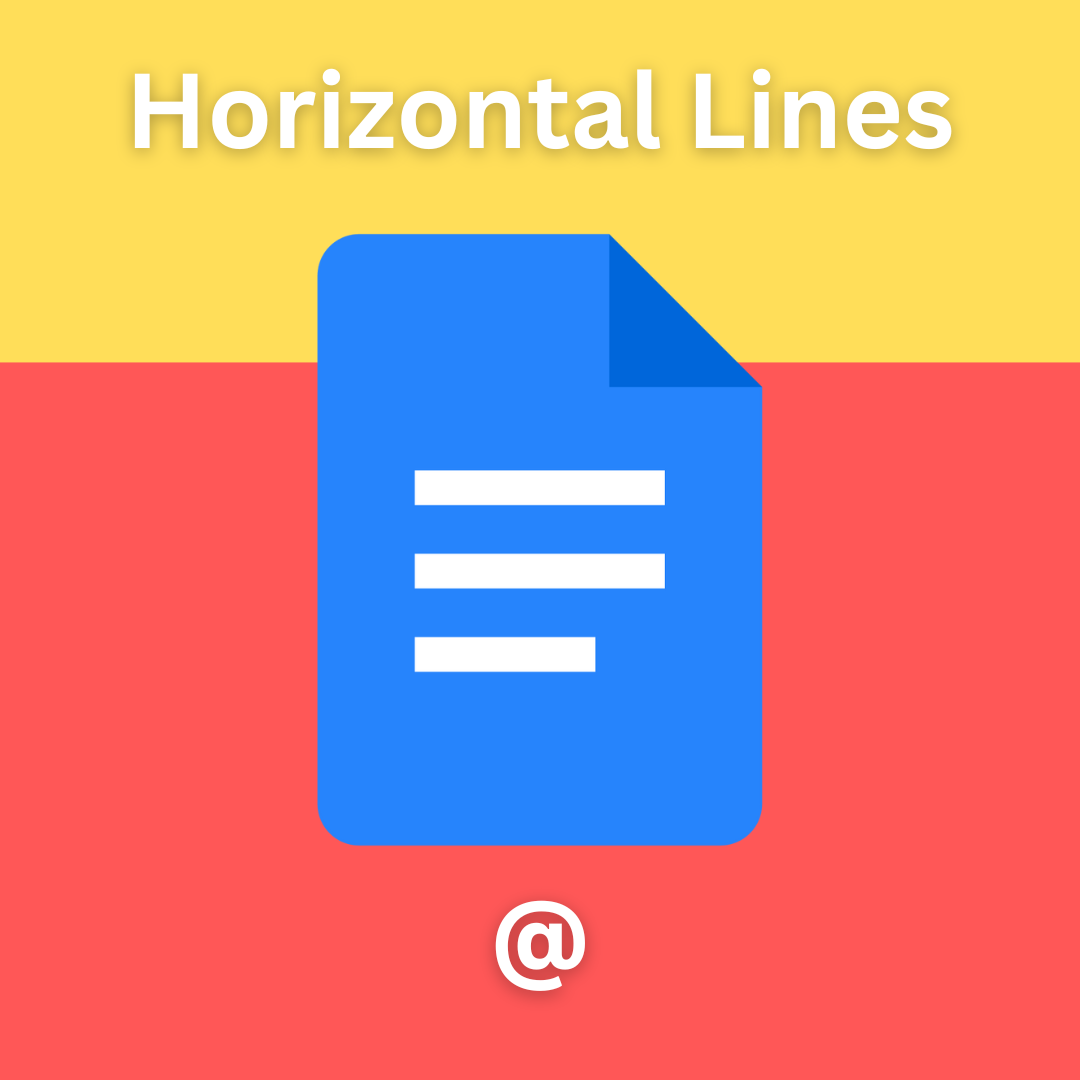 Draw The Line The Best Way To Use The Image To Insert A Horizontal