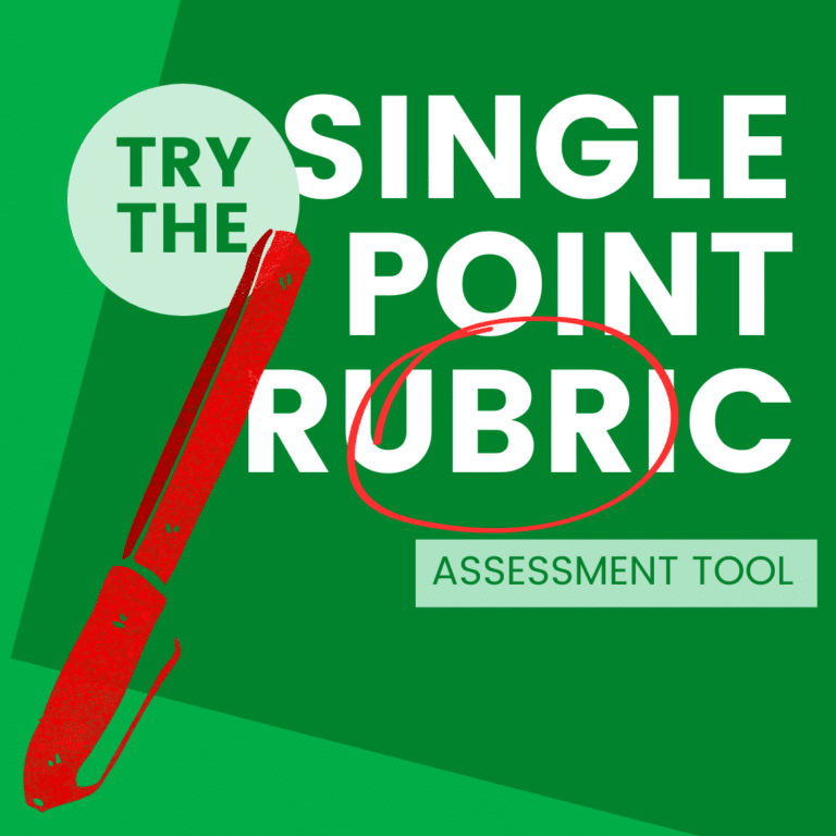 What are Single Point Rubrics - Teacher Tech with Alice Keeler