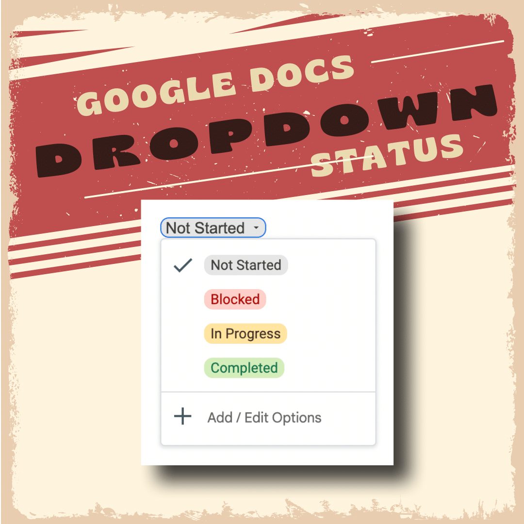 Google Docs Dropdown Your Standing Octo Quasar