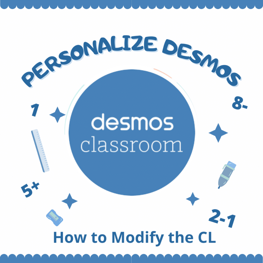 How to Personalize a Desmos Lesson - Teacher Tech with Alice Keeler