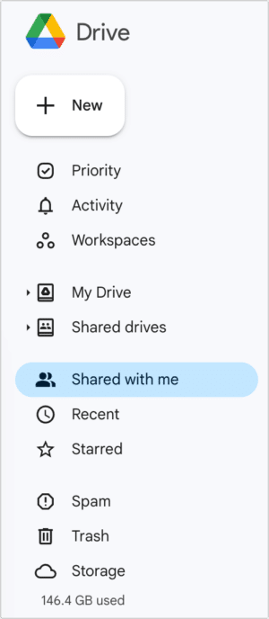 Shared With Me is a Filter in Google Drive - Teacher Tech with Alice Keeler