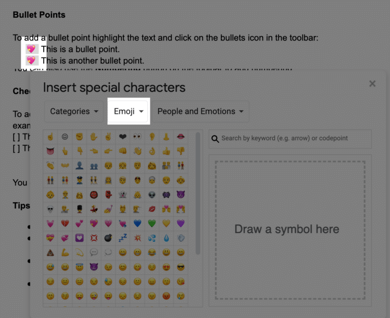 Bullets and Numbering in Google Docs - Teacher Tech with Alice Keeler