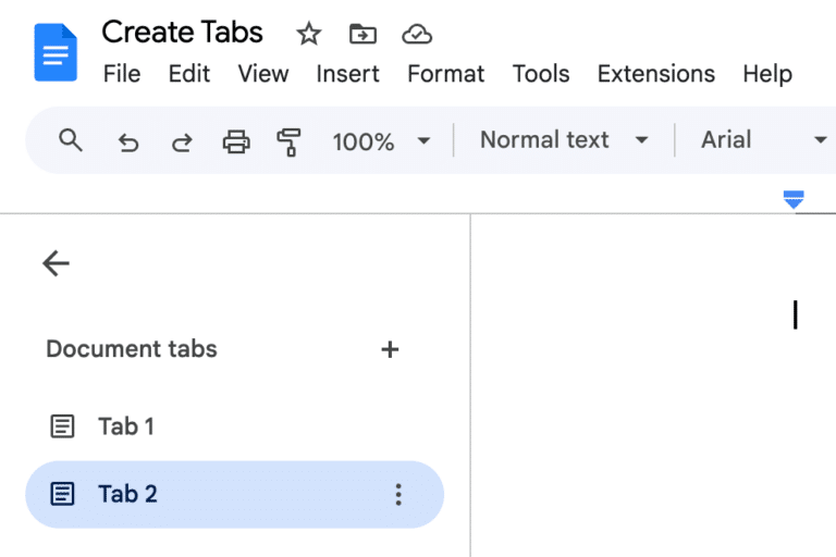 Google Docs TABS - Organize Your Document - Teacher Tech with Alice Keeler