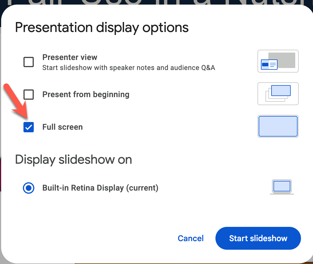 Present Google Slides NOT Full Screen - Teacher Tech with Alice Keeler