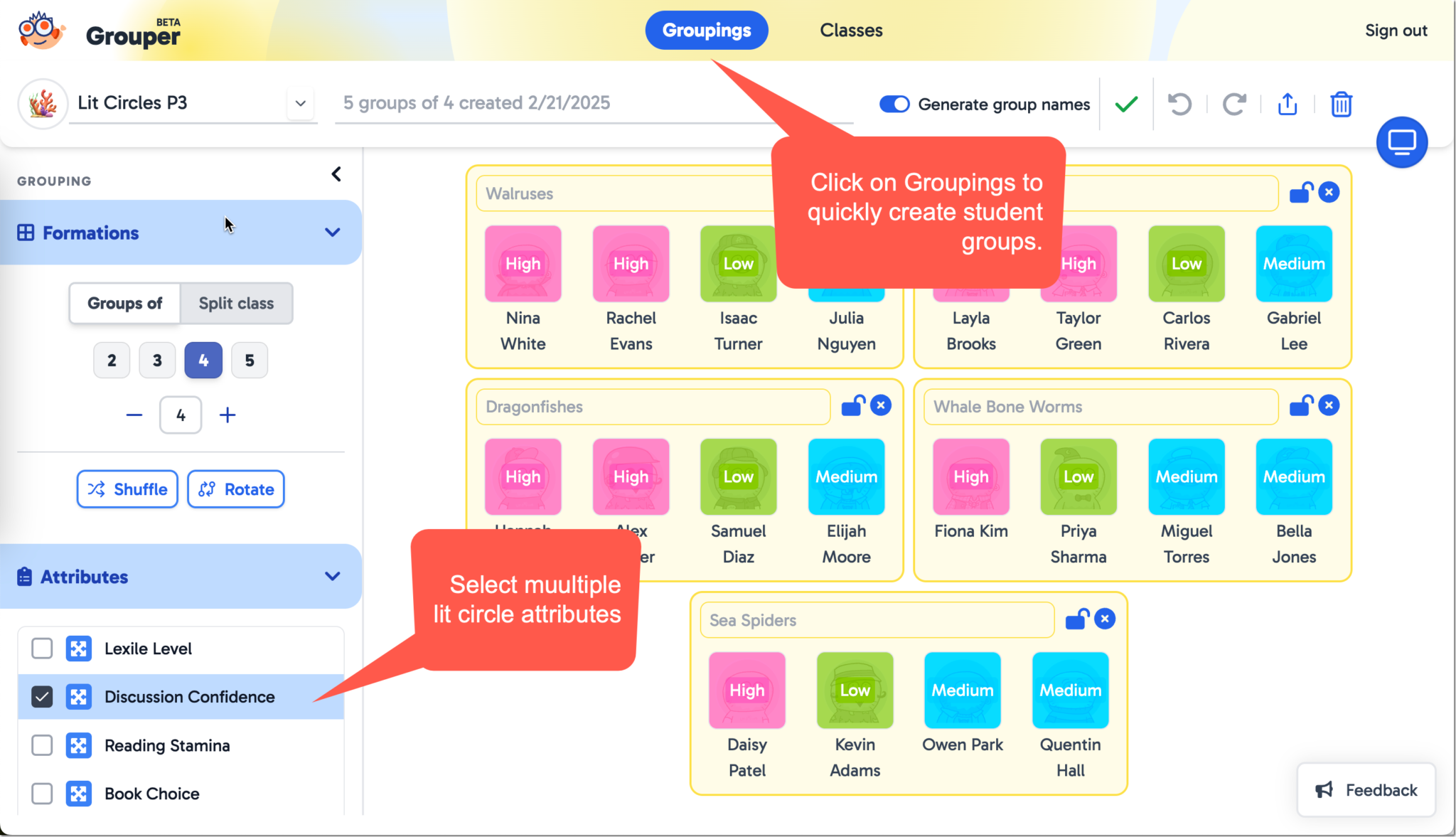 More Effective Literature Circles with Grouper - Teacher Tech with ...